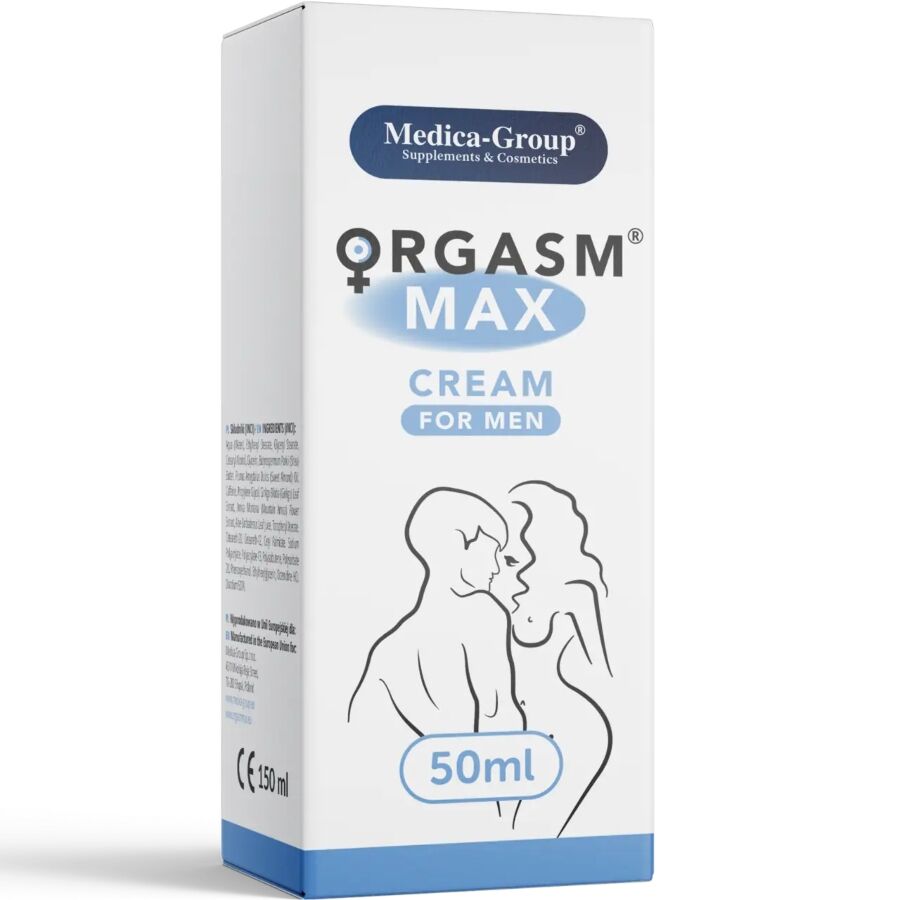 MEDICA GROUP - ORGASM MAX INTIMCREME FÜR MÄNNER 50 ML - AMORMIO SEX SHOP | AMORMIO SEX SHOP